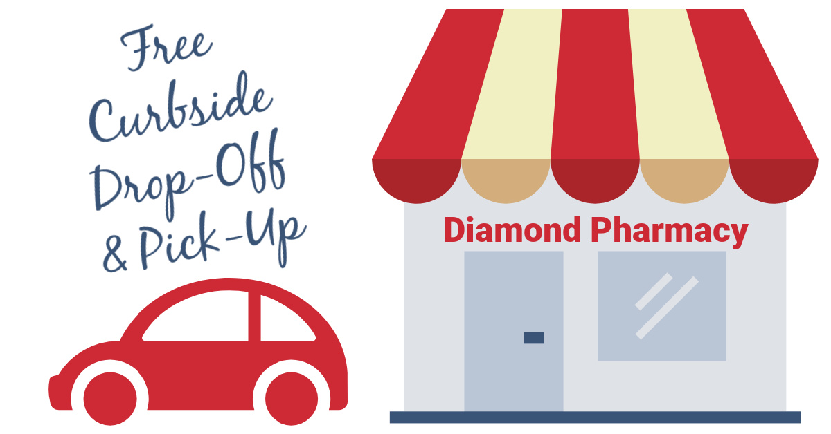 Free Curbside Drop Off/Pick Up – Diamond Pharmacy
